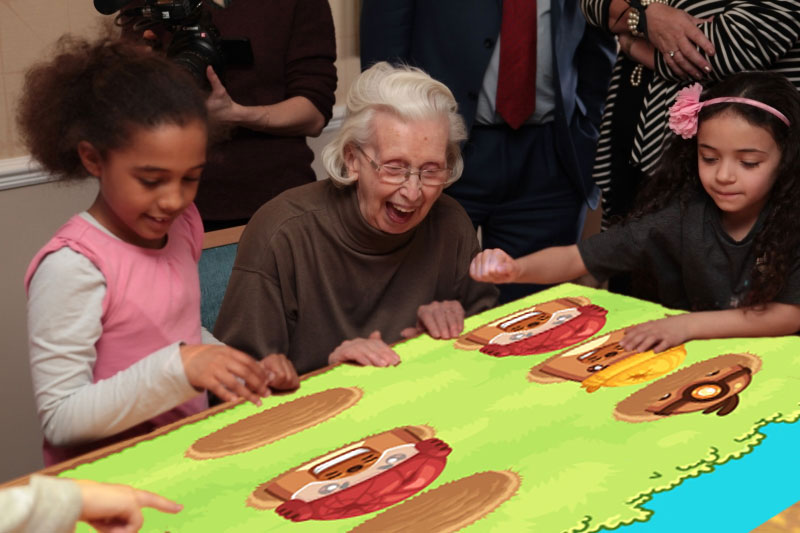 Lucynt Dementia Magic Table | Alzheimer's Care | Interactive Projection